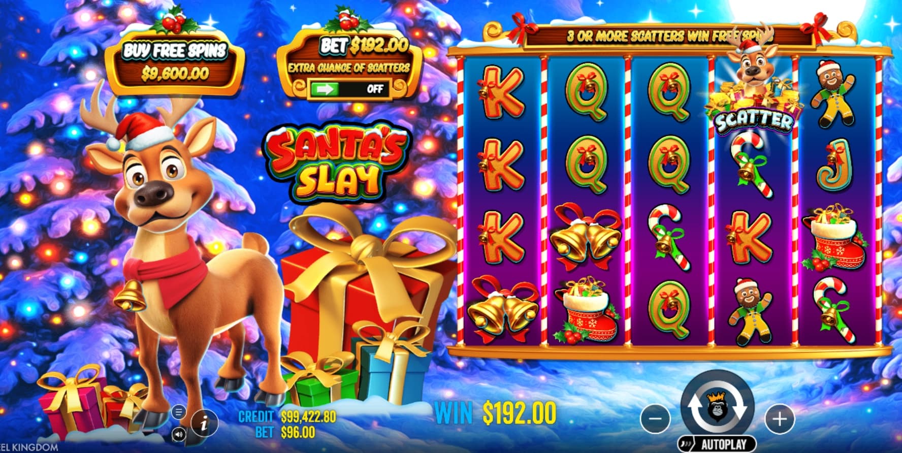 Santa's Slay Demo Slot από την Pragmatic Play, Δωρεάν Παιχνίδι Online