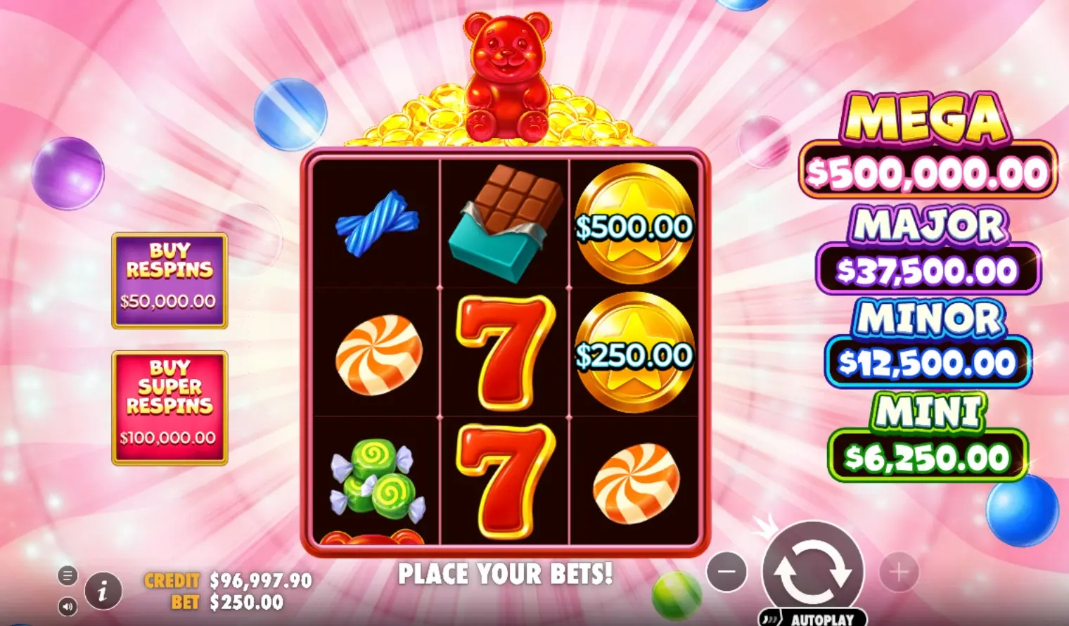 Super Gummy Strike Demo Slot by Pragmatic Play, Free Play Online